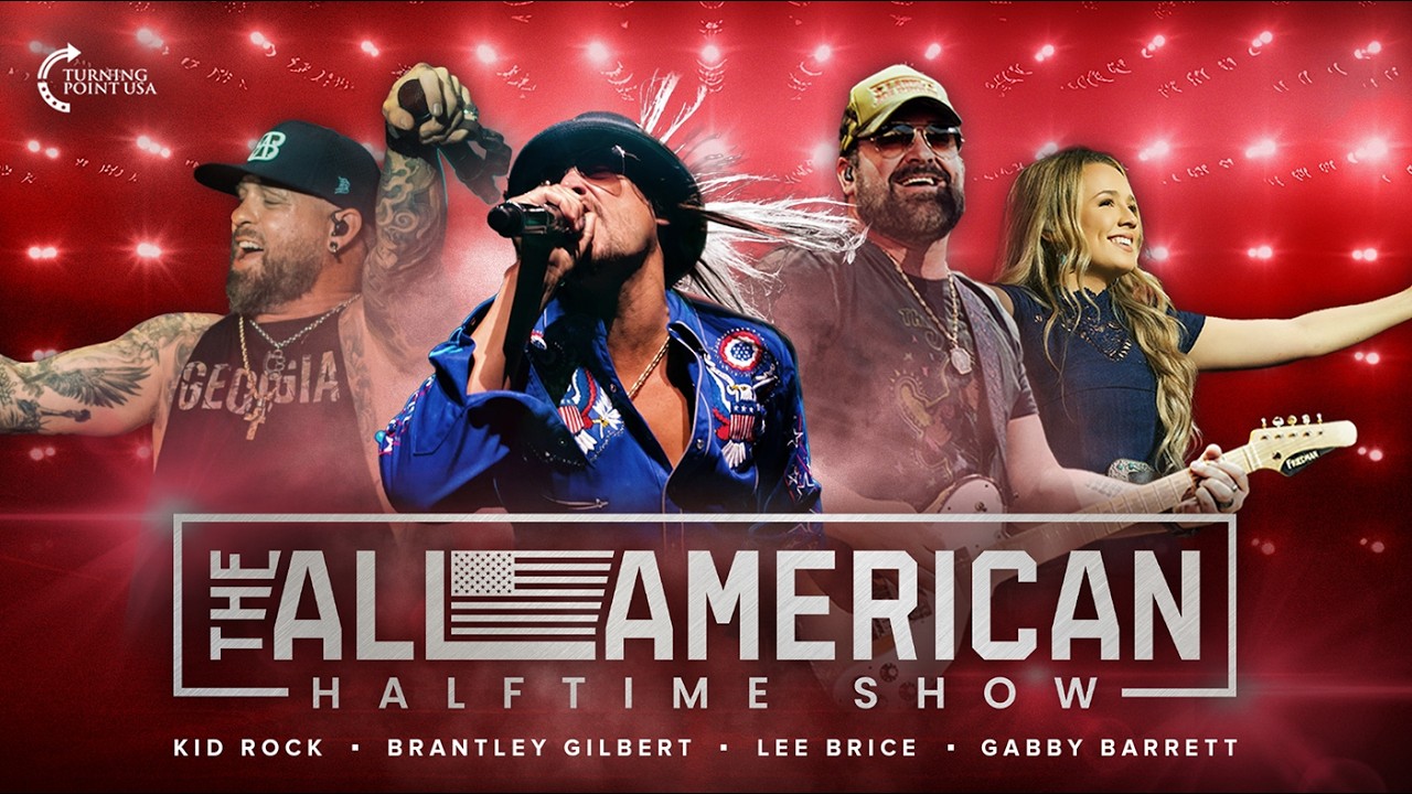Turning Point USA's All-American Halftime Show: Patriotism ...